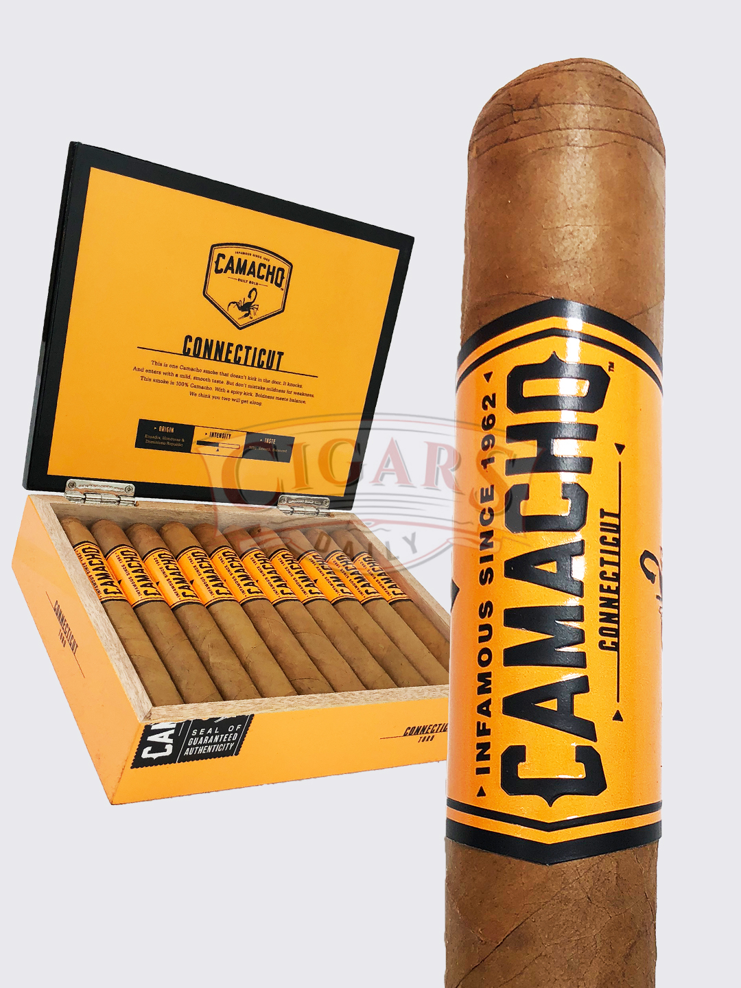 Camacho Connecticut Robusto Cigars Daily
