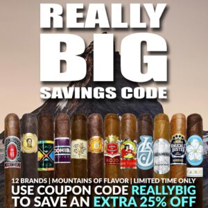 Promotion – really big Savings code – Cigars Daily